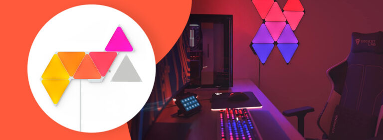 Wondering What Those Triangle Lights Are That Every Twitch Streamer Uses?